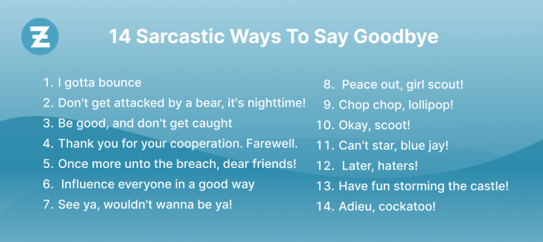 79 Smart and Cool Ways to Say Goodbye in English | Zoundslike